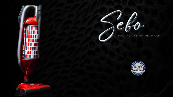 SEBO Upright Vacuums | German-Engineered Power & Quality – Geek Vacuums