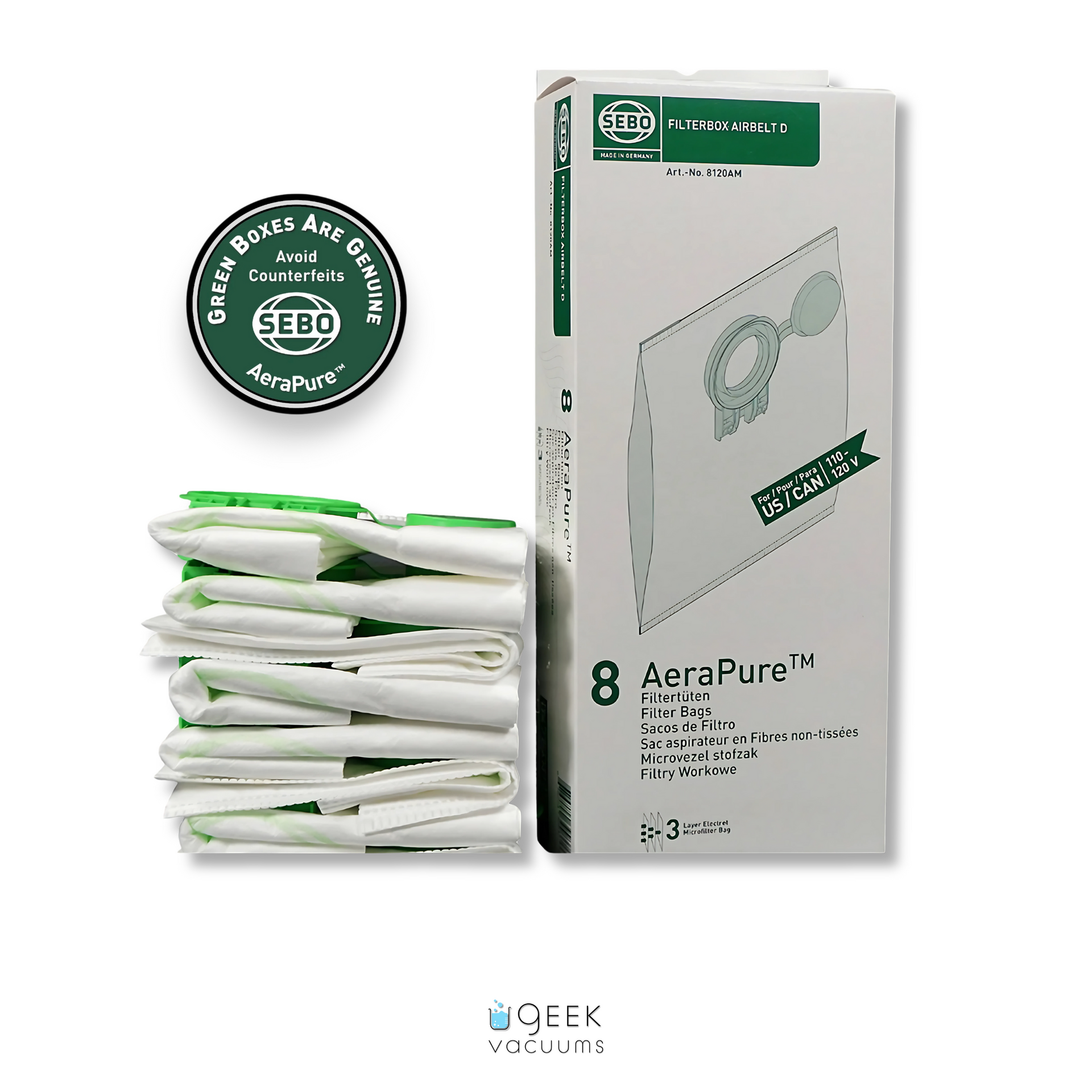 Sebo Vacuum Bags and Filters – Geek Vacuums