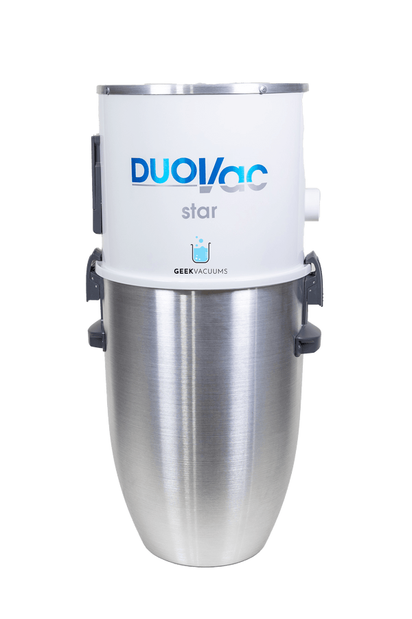DuoVac Star Built in Central Vacuum System for large homes – Geek Vacuums